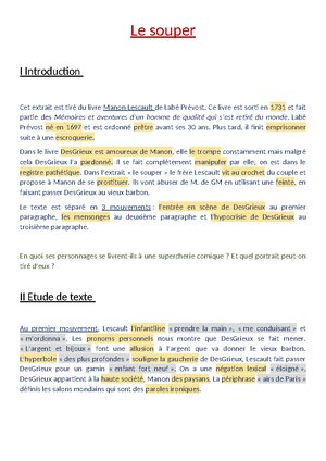 Lecture linéaire : Les retrouvailles à Saint-Sulpice - Les retrouvailles à Saint-Sulpice I - Studocu