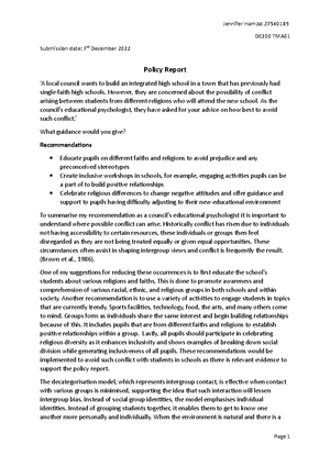 [Solved] how to write a formulation report by a psychotherapist ...