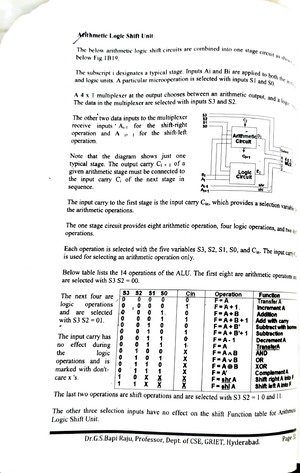 COA - R22 Syllabus - R22 B. CSE Syllabus JNTU Hyderabad COMPUTER ...