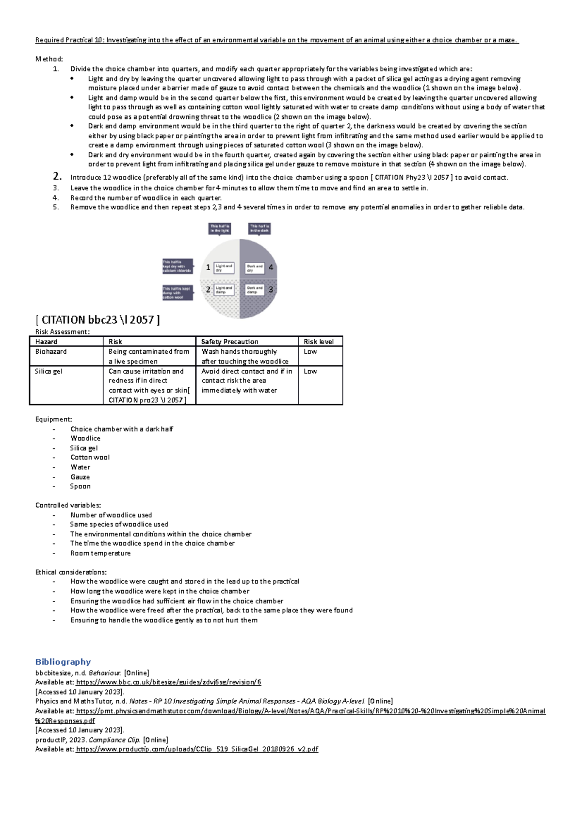 RP 10 - Investigating Environmental Variables on Animal Movement - Studocu