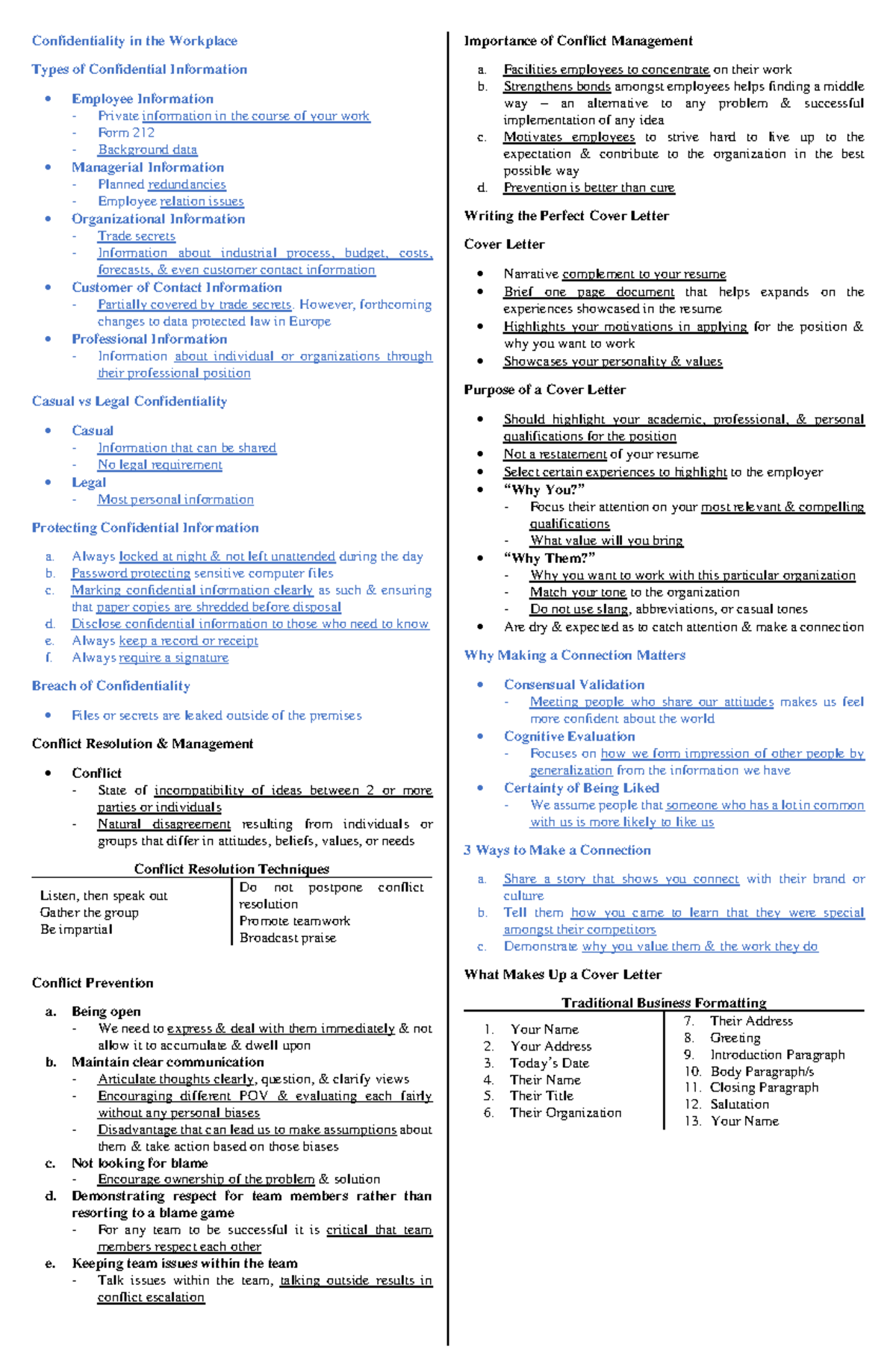 Wi-reviewer - for work immersion - Confidentiality in the Workplace ...