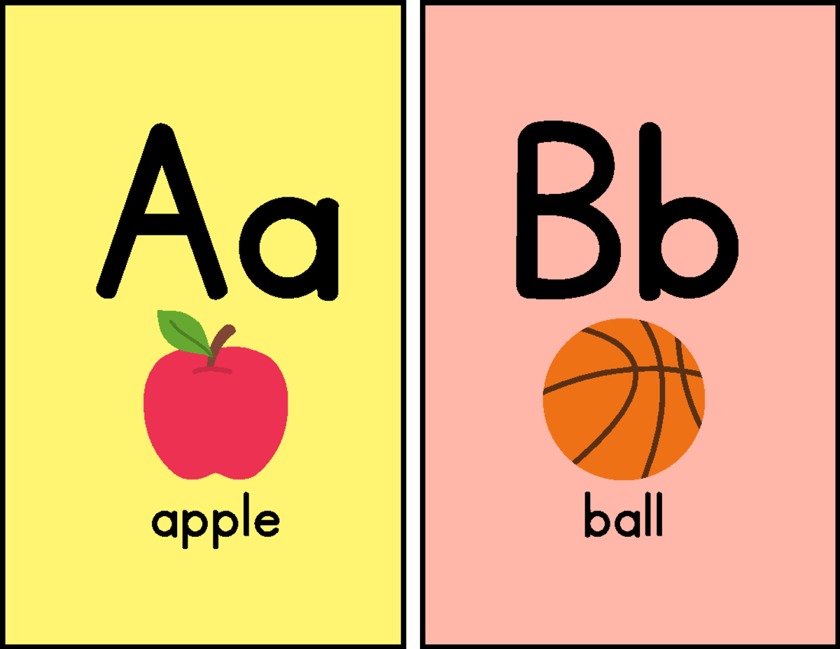 Alphabet Flashcards - SXCCA - English Language Teaching - Aa apple Bb ...