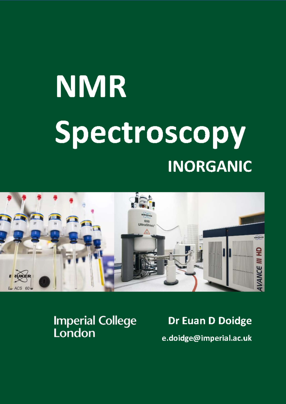 Inorganic NMR Spectroscopy Notes (L8A-L14A) - Studocu