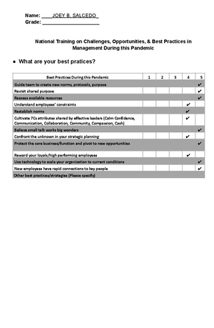 Assessment 6 Action Research - Assessment 6:Action Research Workshop ...