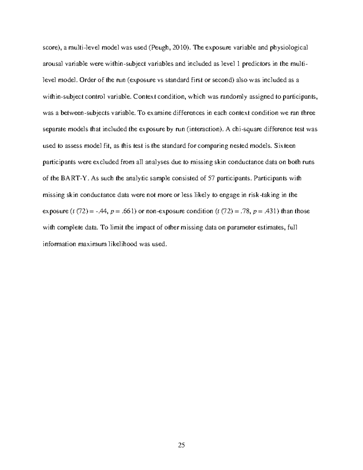 Applying Psychology Concepts in Life-20 - 25 score), a multi-level ...