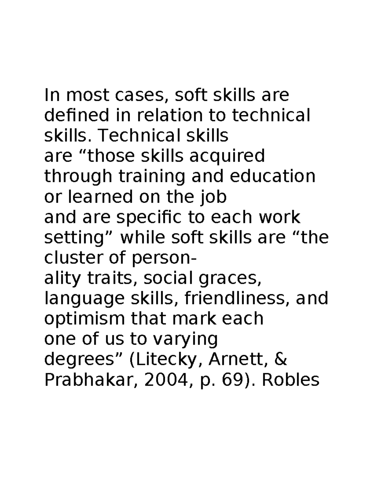 Soft Skills vs. Technical Skills: Understanding Employability (RITU 101 ...