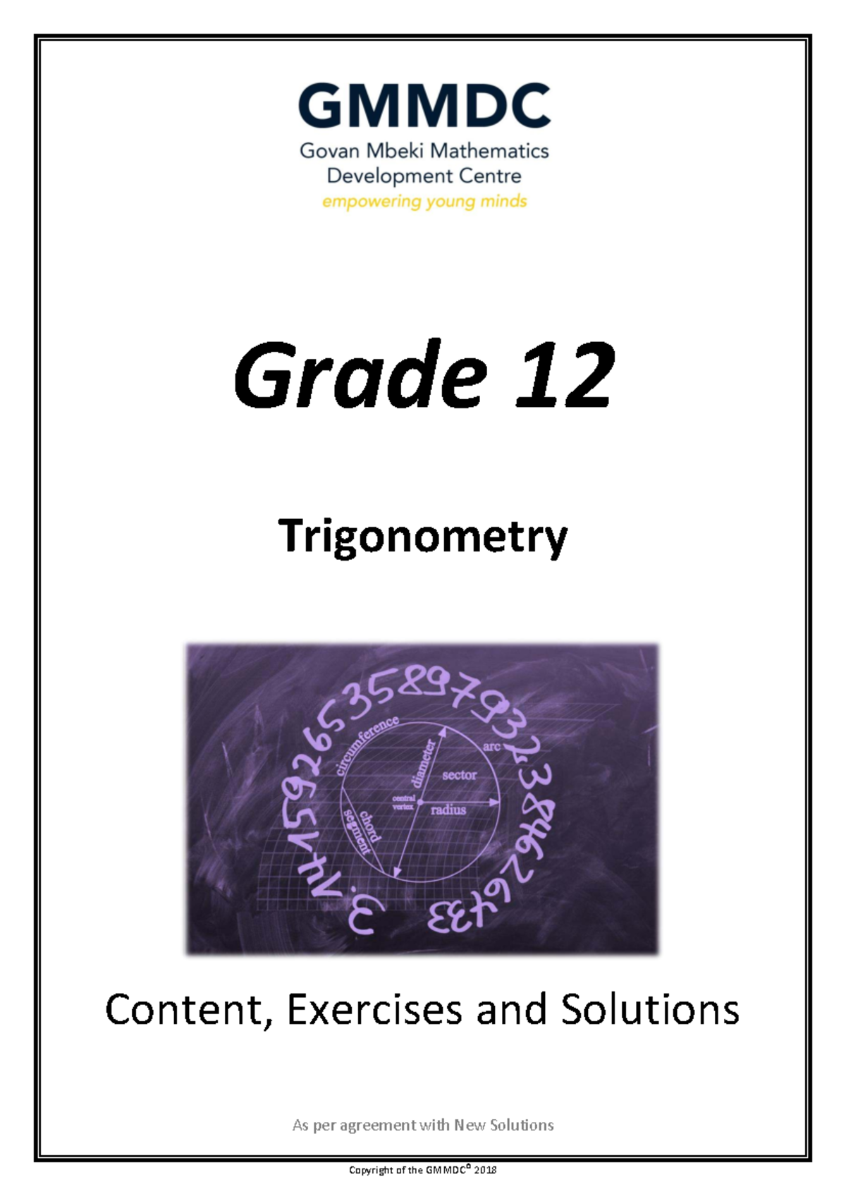 Grade 12 Trigonometry: Formulas, Exercises & Solutions Guide - Studocu