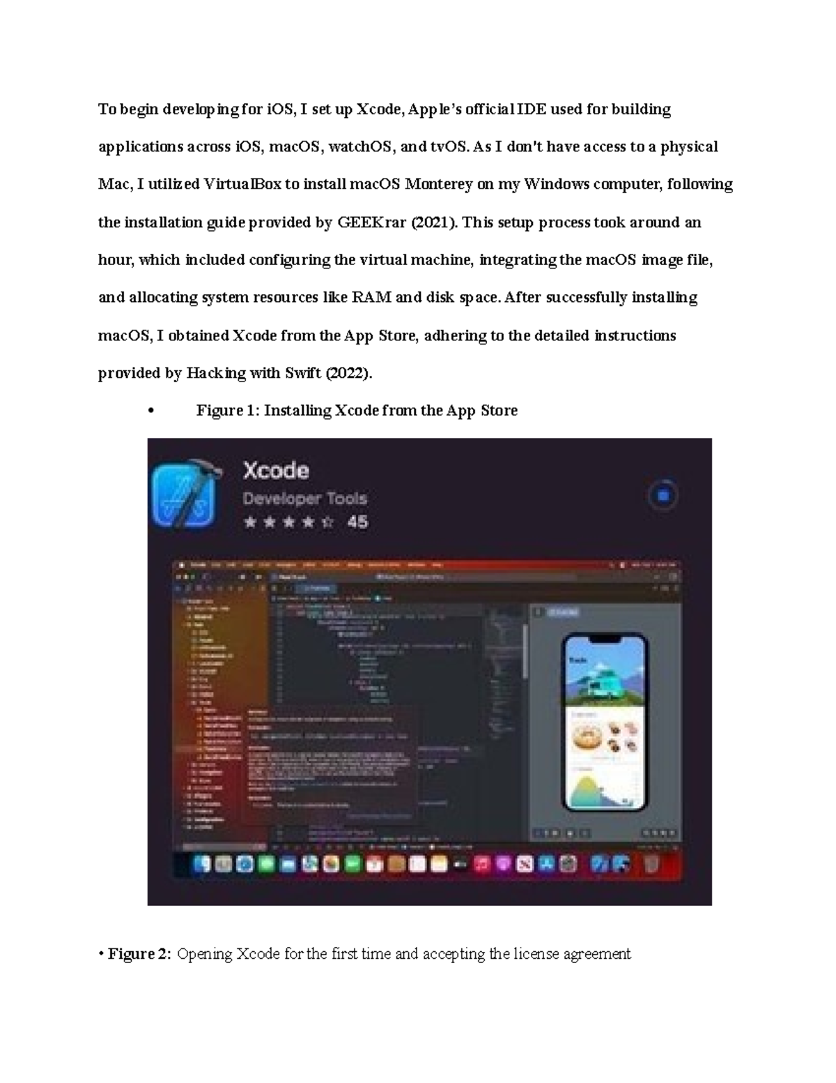 Mobile Applications - Unit 5: Setting Up Xcode and Swift Functions ...