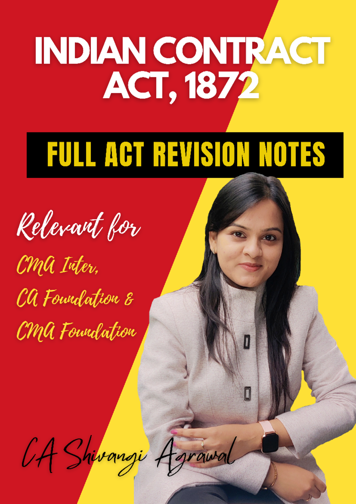 ICA Revision Charts for Contract Law - CA Shivangi Agrawal - Studocu