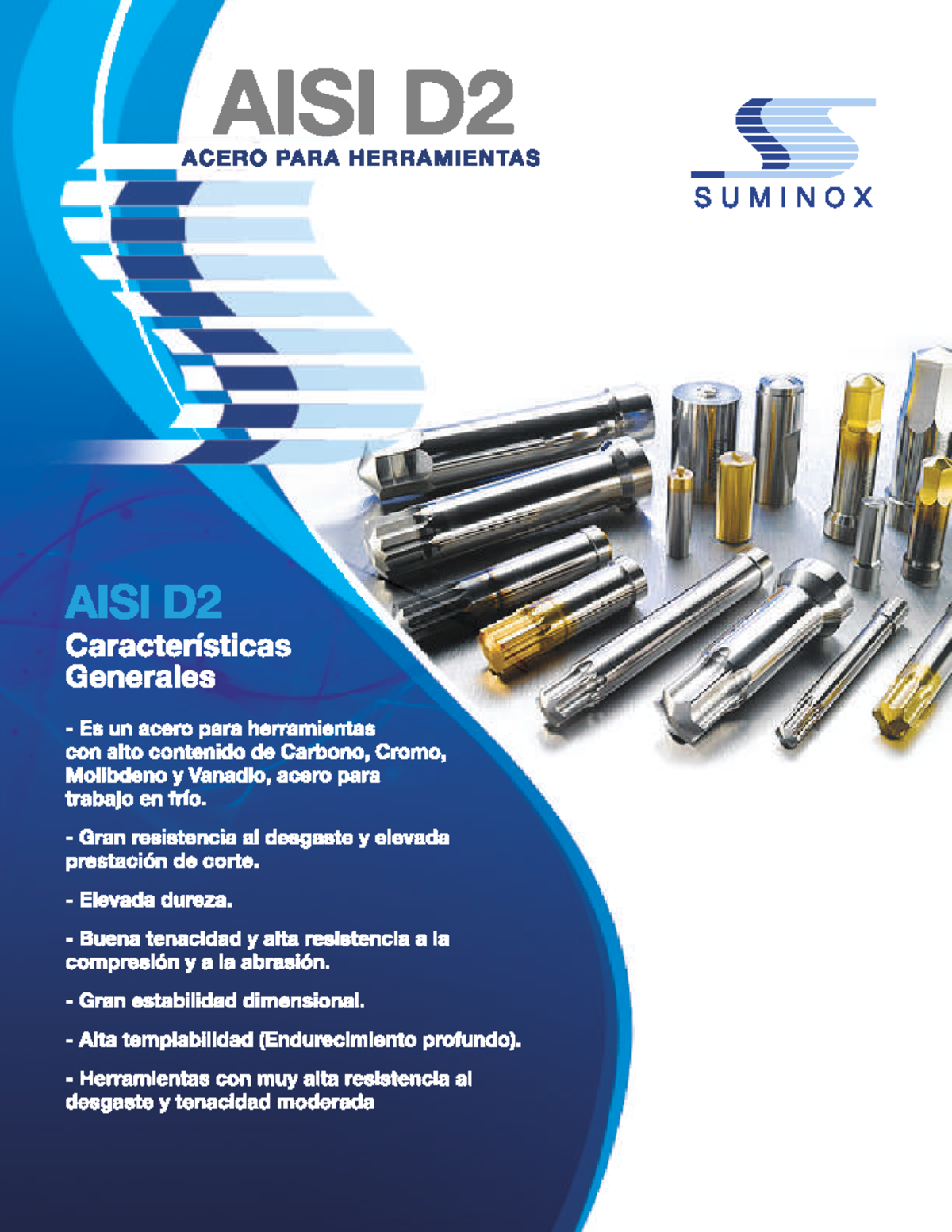 D2 - Ficha Técnica del Acero Compeado para Metalurgia en Herramientas ...