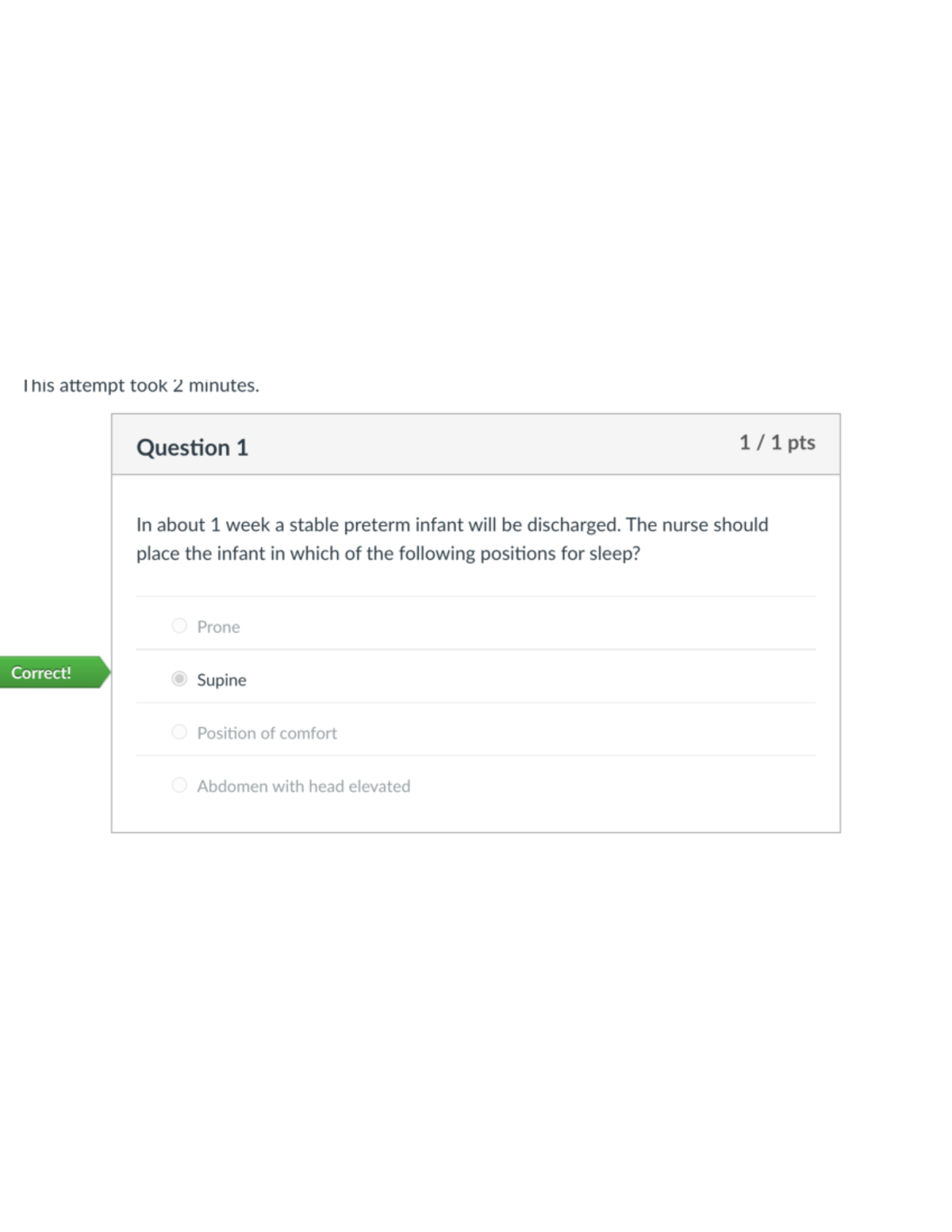 Module #2 Assessment: Neonatal Care and Interventions Quiz - Studocu