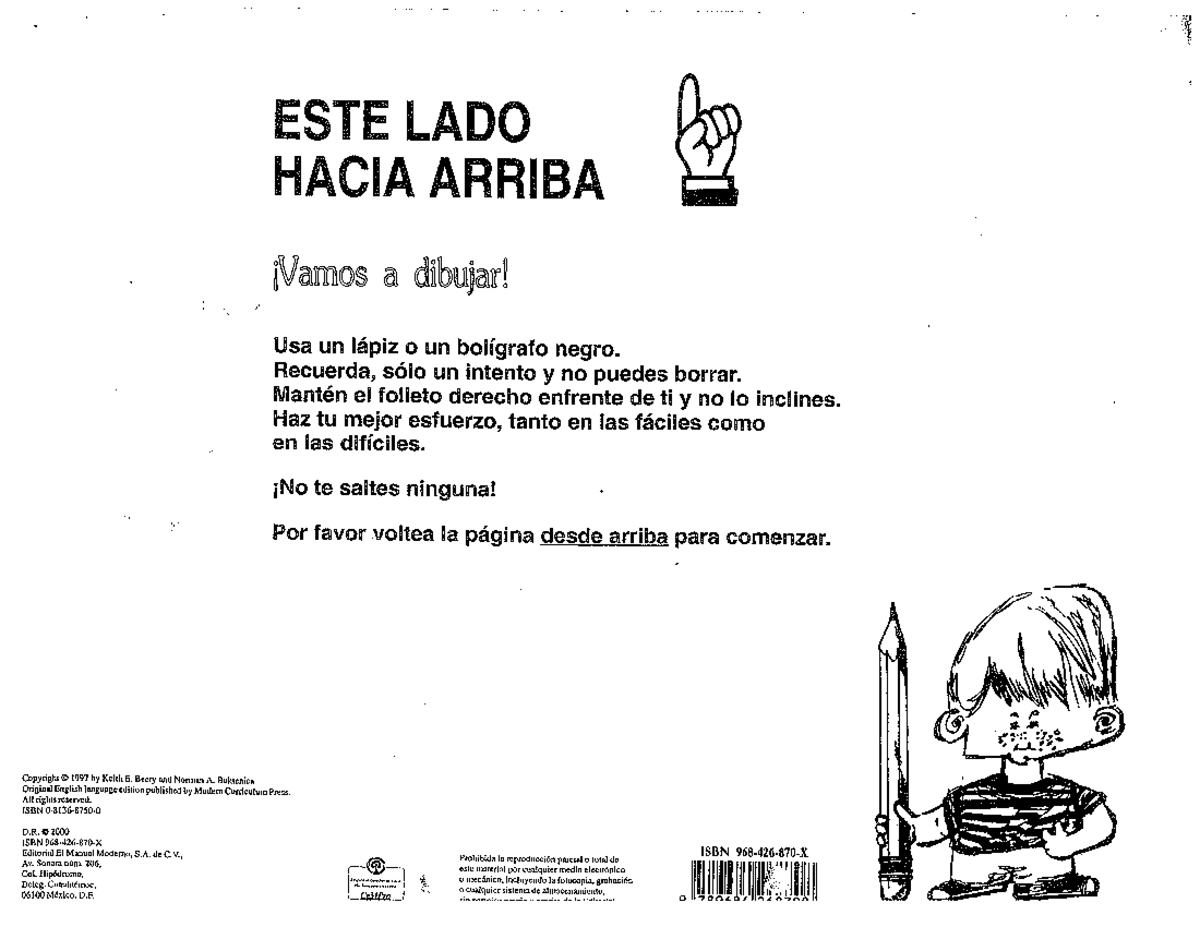 Protocolo VMI Actualizado: Prueba de Integración Visomotriz - Studocu