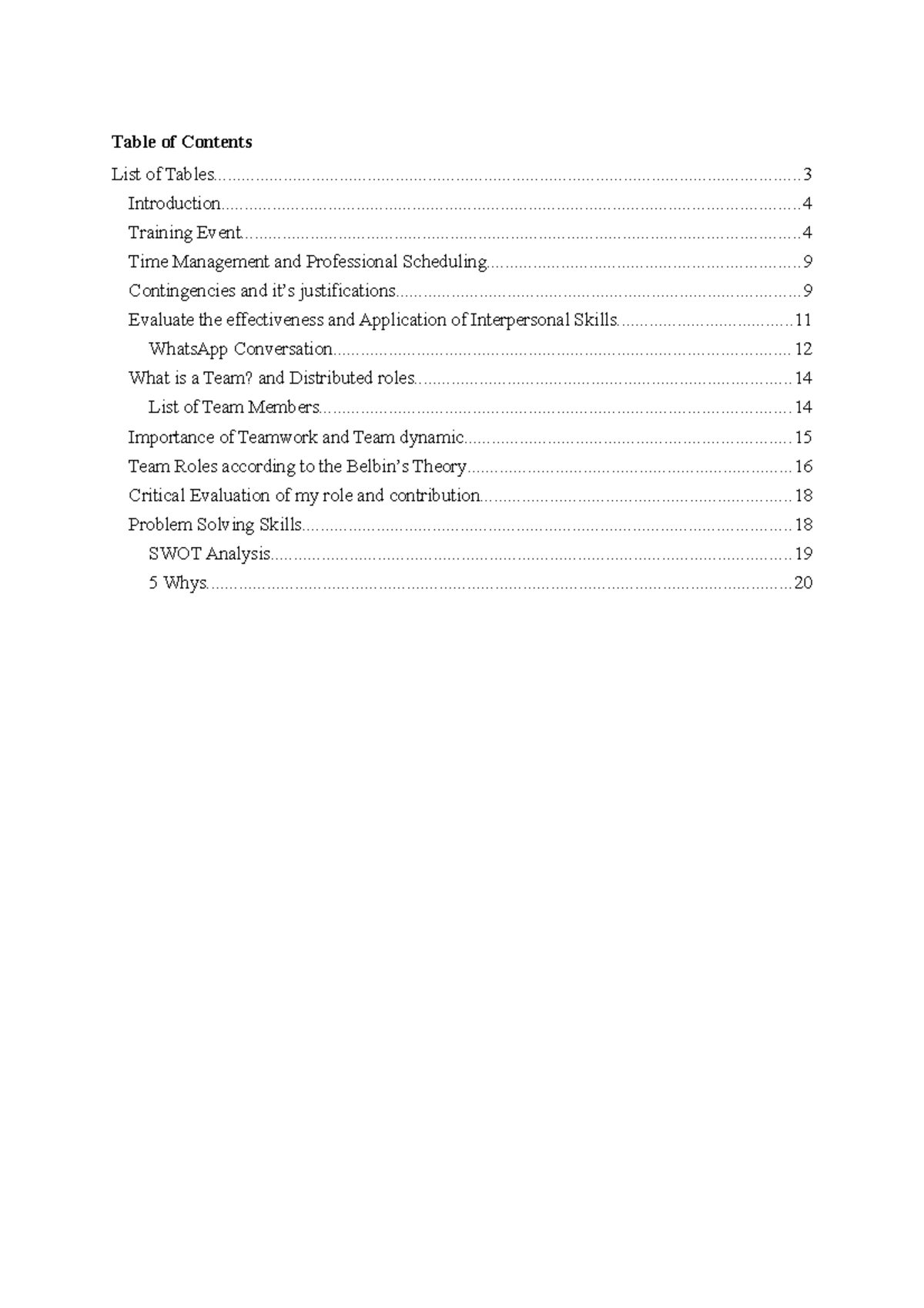 Unit 3 Assignment: Detailed Overview of Professional Practices L01, L02 ...