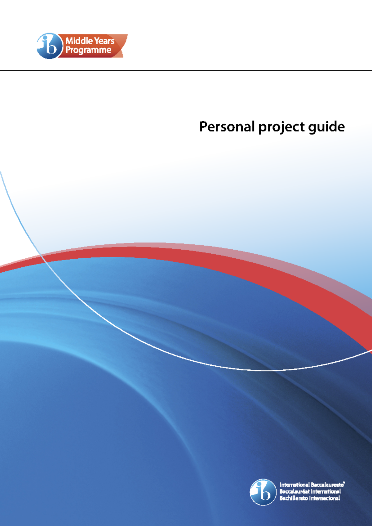 MYP Personal Project Guide: Framework and Assessment Criteria - Studocu