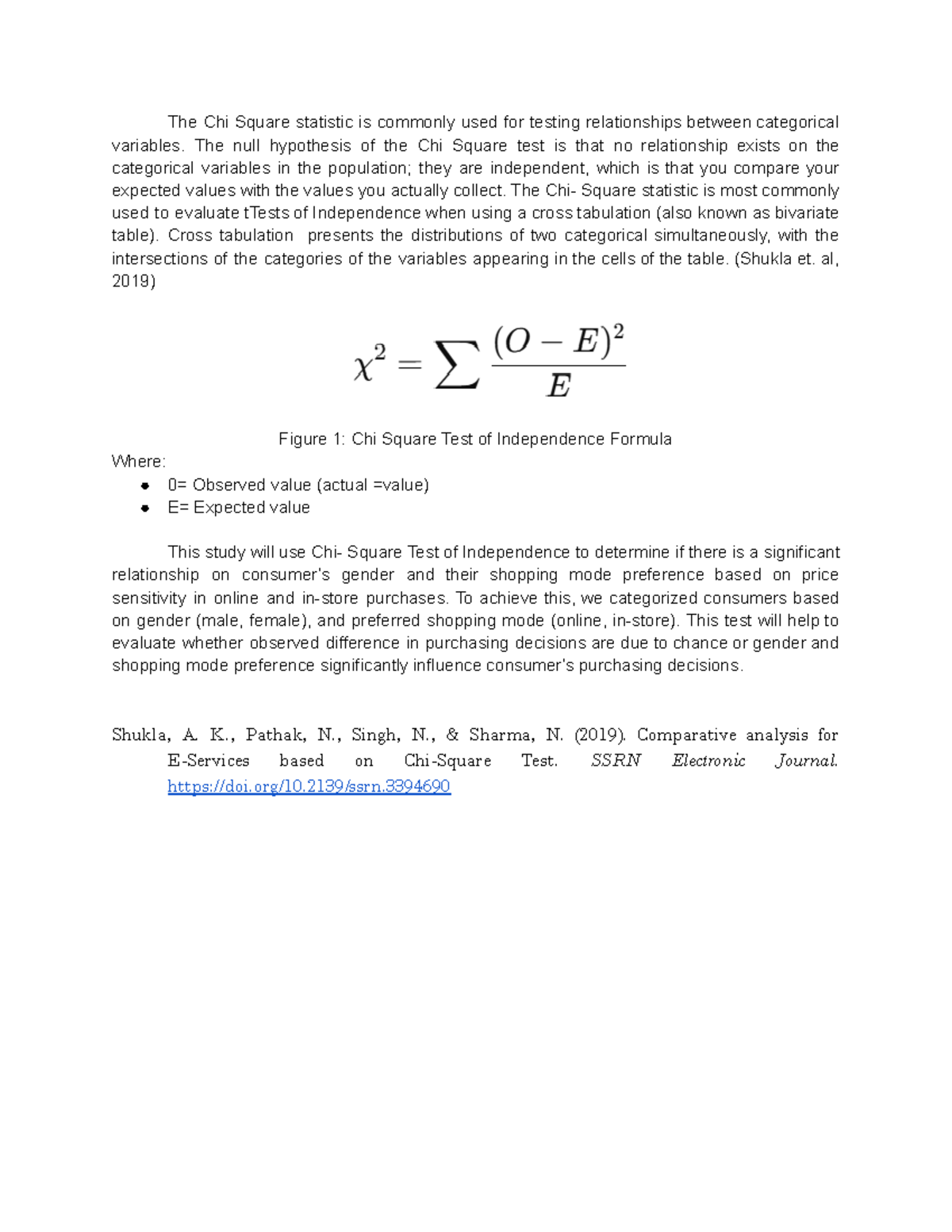 CHI- Square - Research statistical analysis - The Chi Square statistic ...