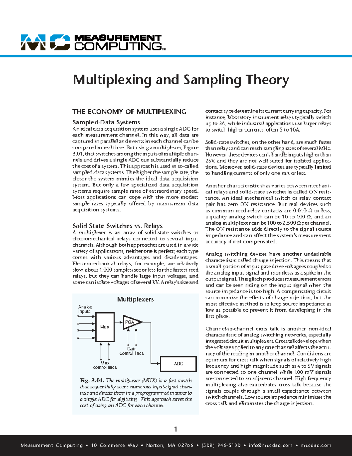 Multiplexing and Sampling Theory: A Comprehensive Overview for ECE 101 ...