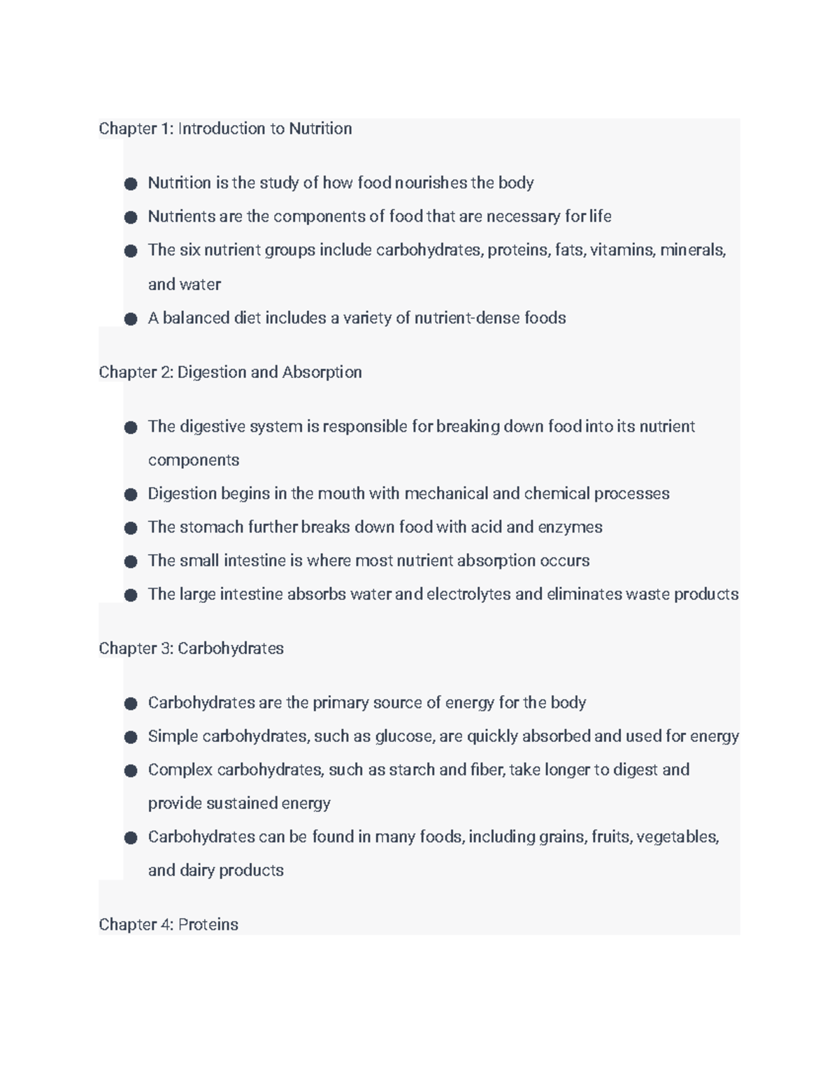 Intro to Nutrition (11) - Chapter 1: Introduction to Nutrition ...