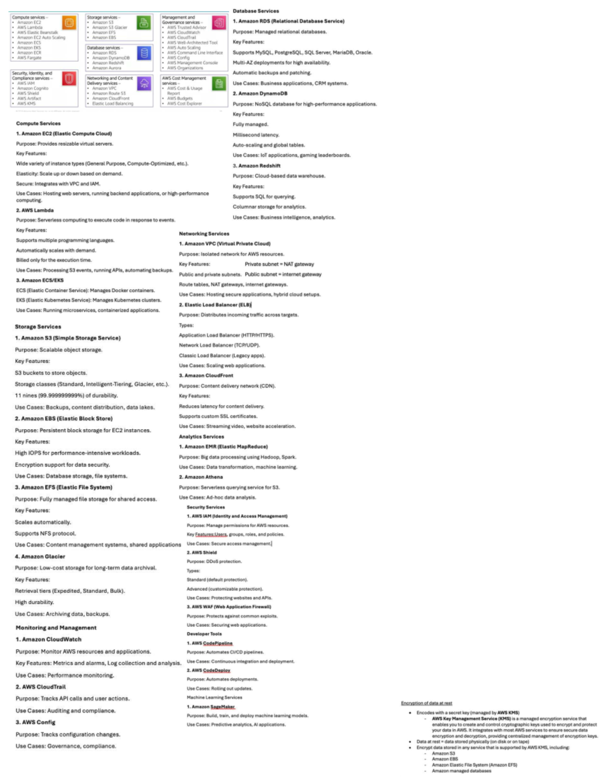 AWS 3701 Exam Notes: Operational Excellence & Resource Management - Studocu