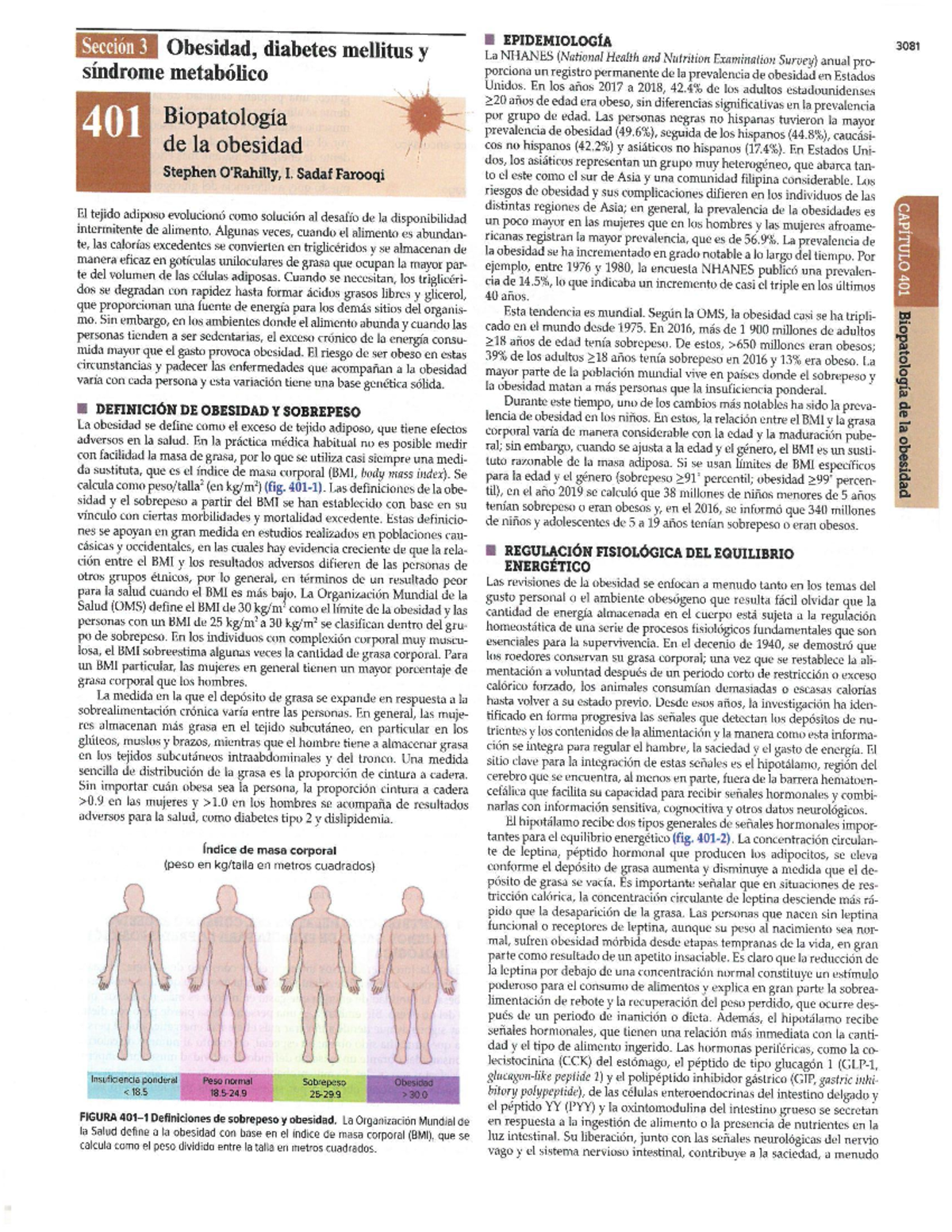 Biopatología de la Obesidad y Diabetes Mellitus - Biopatología 4 - Studocu