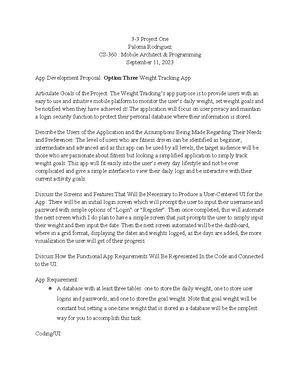 [Solved] Design a user interface for a mobile app screen On paper or ...