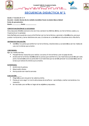 Texto Expositivo - Secuencia - SECUENCIA DID¡CTICA DE LENGUA. “TEXTO EXPOSITIVO”. Eje: En ...