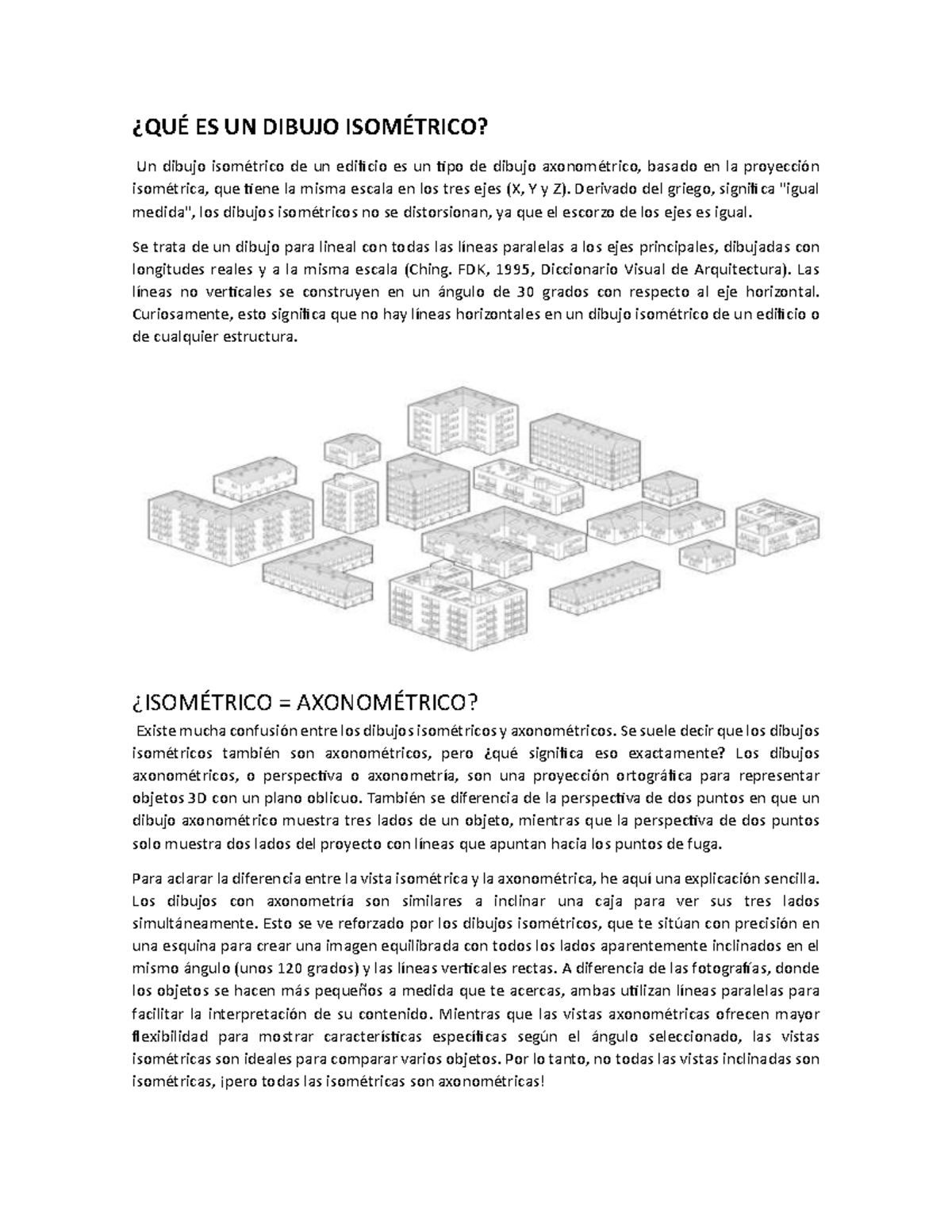 ES UN DIBUJO ISOMÉTRICO? Guía Completa sobre Proyecciones Isométricas ...