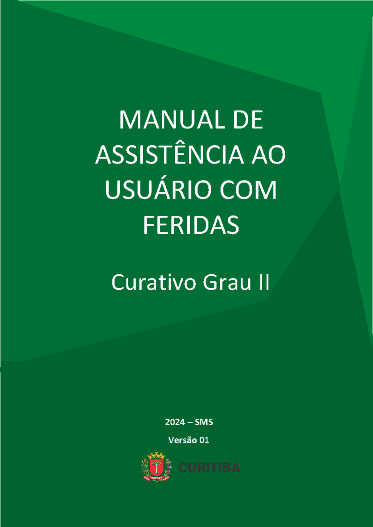 Manual de Curativos Grau II - Assistência ao Usuário com Feridas 2024 ...