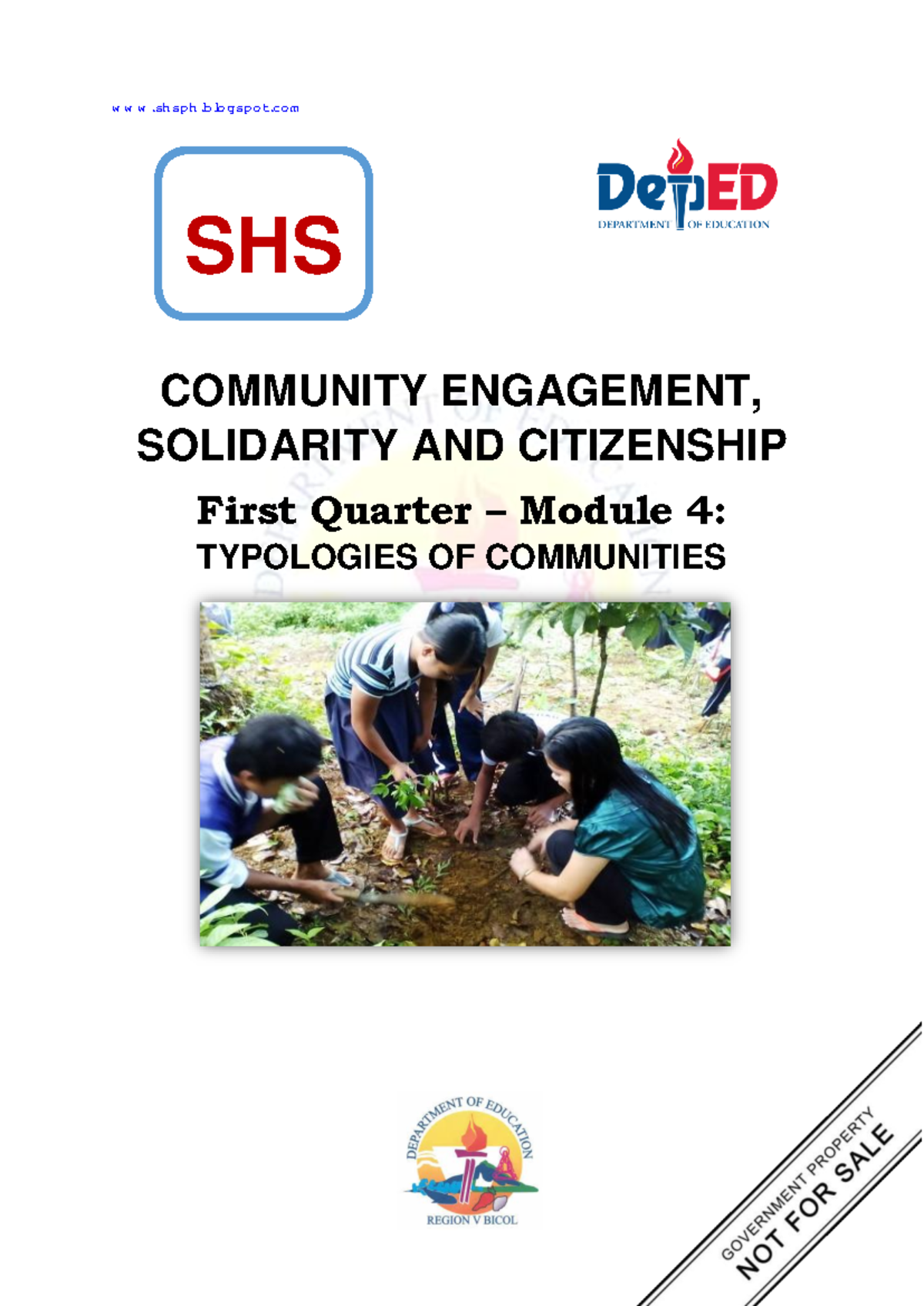 CESC 4: Community Engagement & Citizenship - Typologies Explained - Studocu