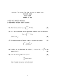 MAT105 - Mathematics 105 - Studocu