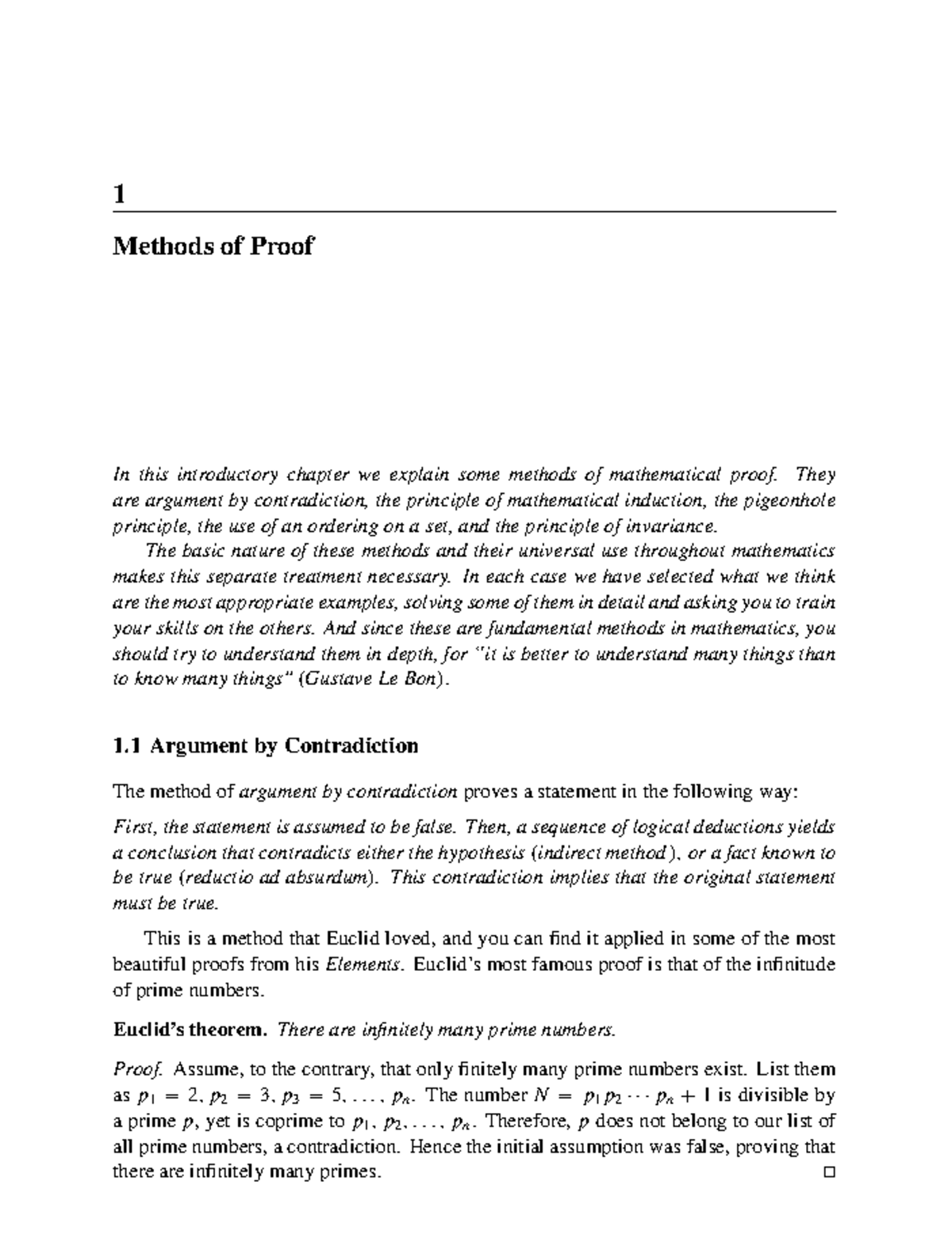 Methods of Proof in Olympiad Mathematics: Detailed Overview - Studocu