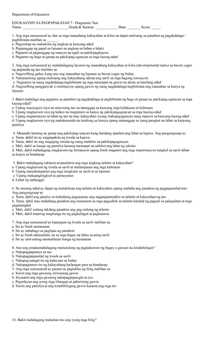 Learning-Task-13- Teaching Internhip - Learning Task 13: Accomplishing My Exit and Evaluation ...