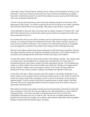 [Solved] Create a thoughtful discussion response as we all were given ...