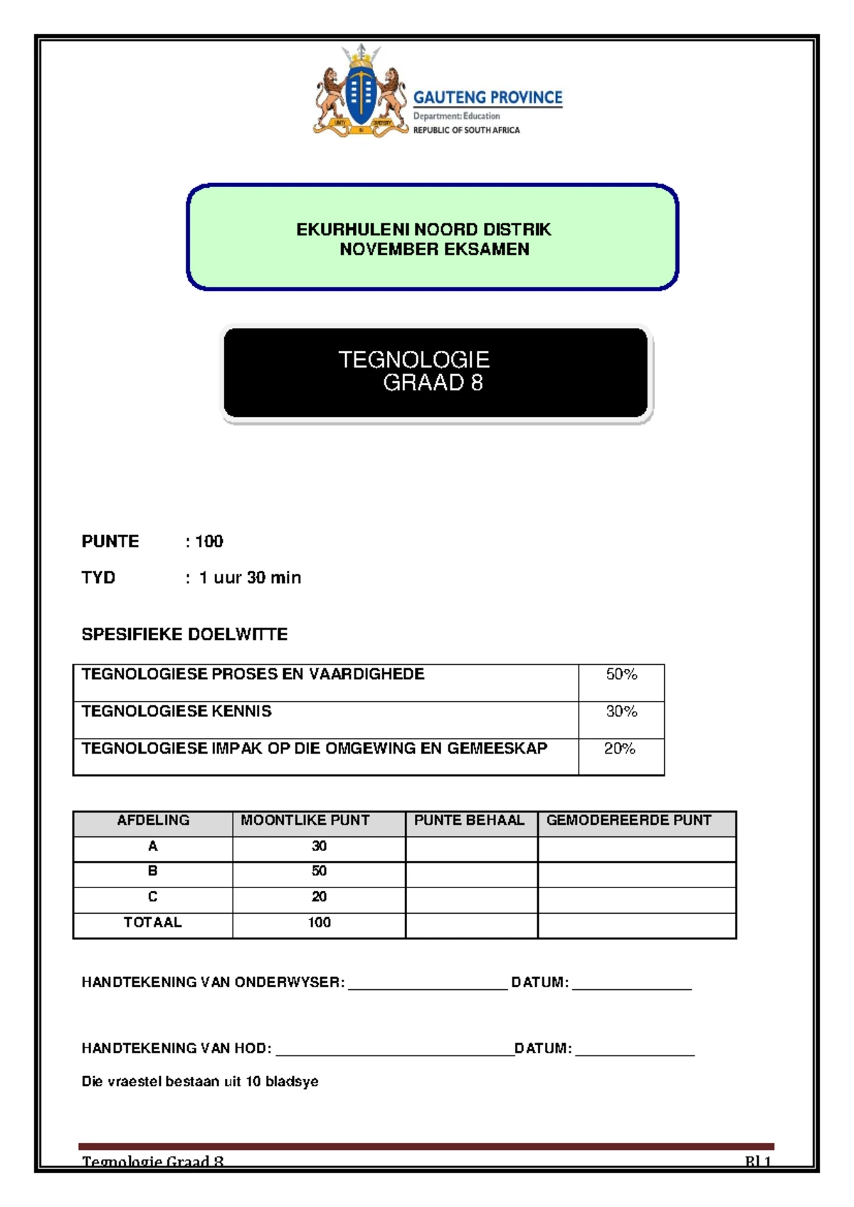 Grade 8 Term 2 EMS Study Notes: Understanding the Accounting Cycle ...