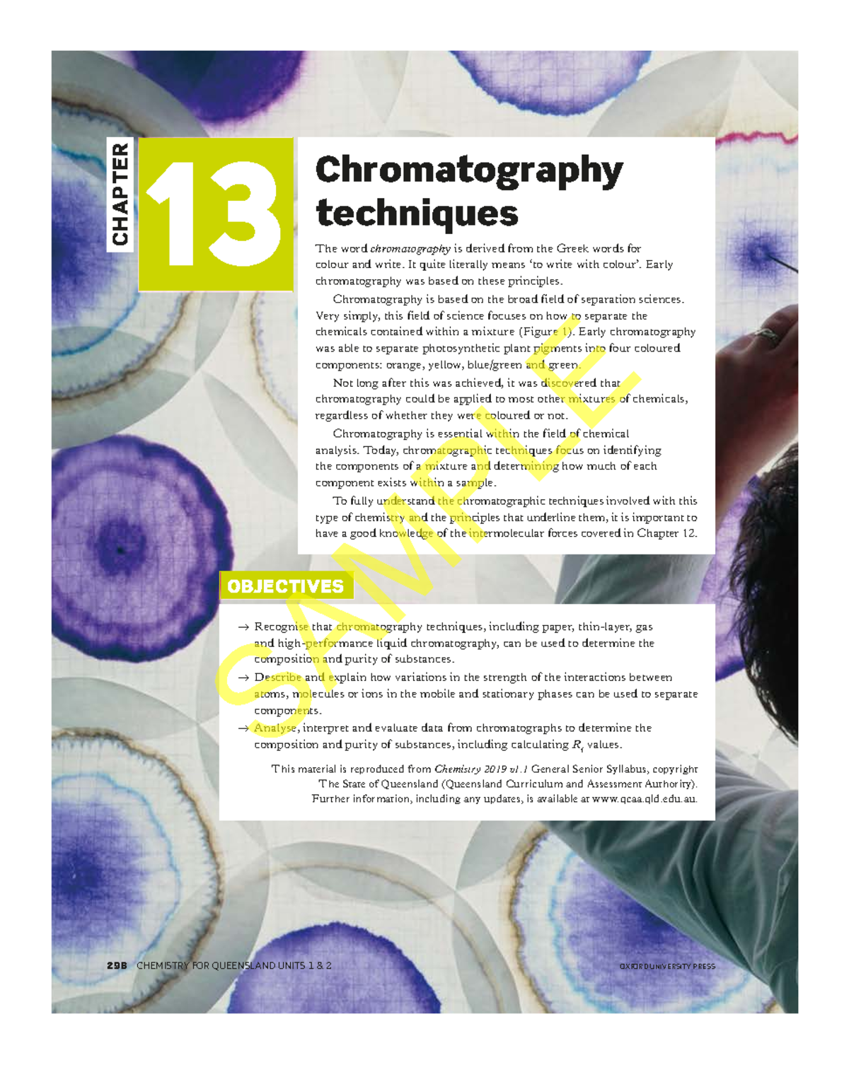 Chemistry 2010 - Chapter 13: Chromatography Techniques Lecture Notes ...
