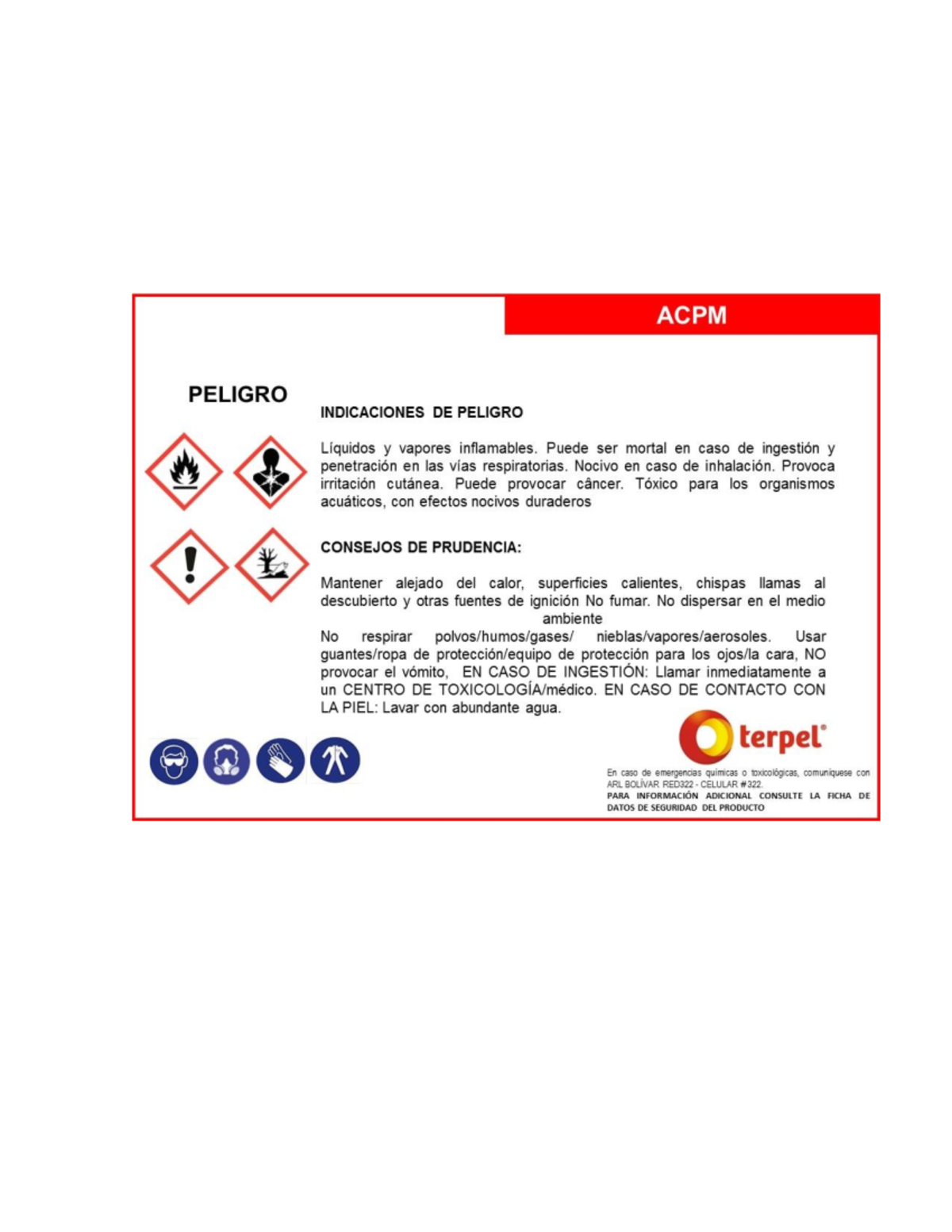 ACPM FDS - Seguridad y Manejo del Diesel Fuel Oil - Studocu