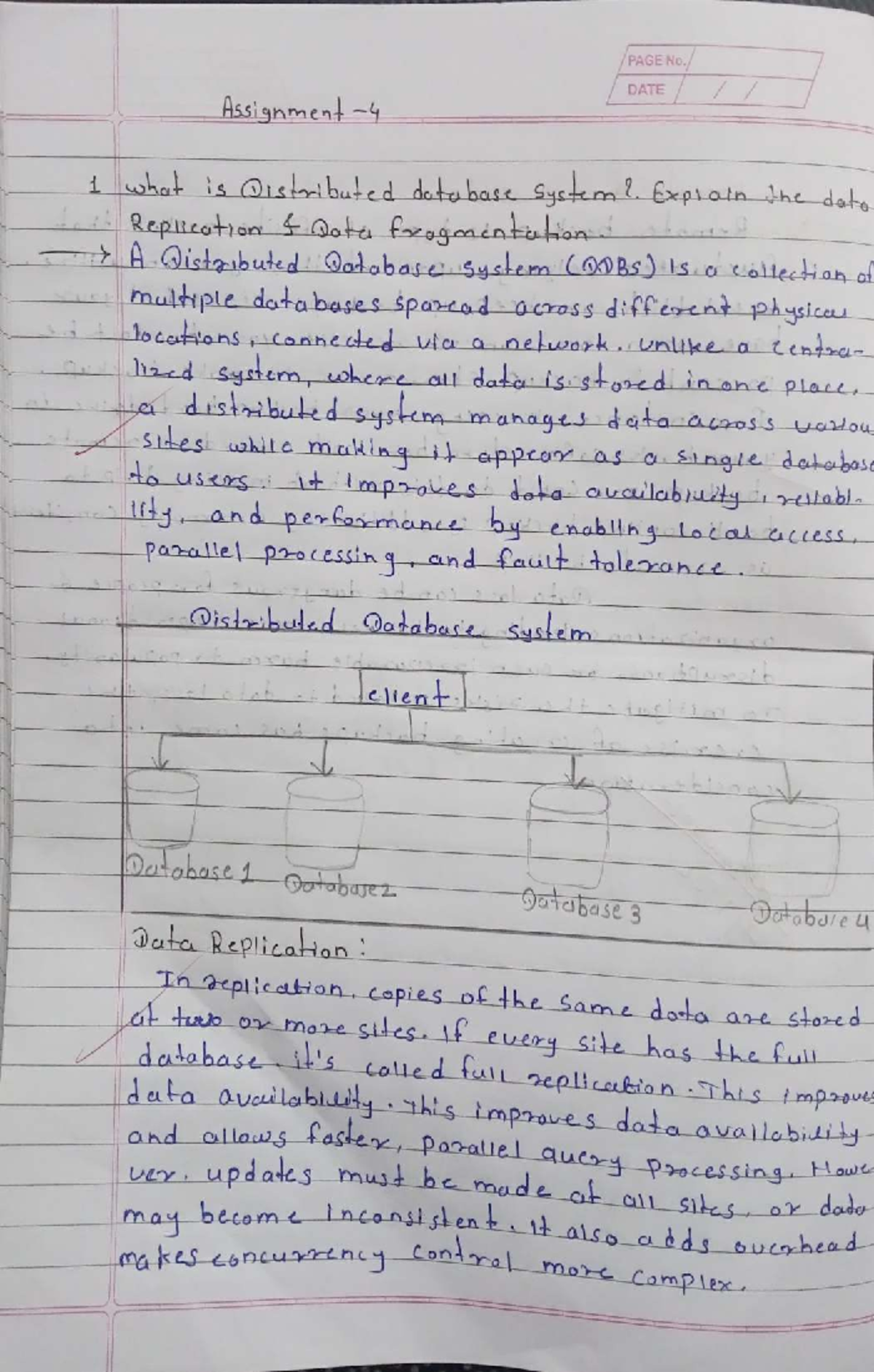 ADBMS Assignment 4: Understanding Distributed Database Systems and ...