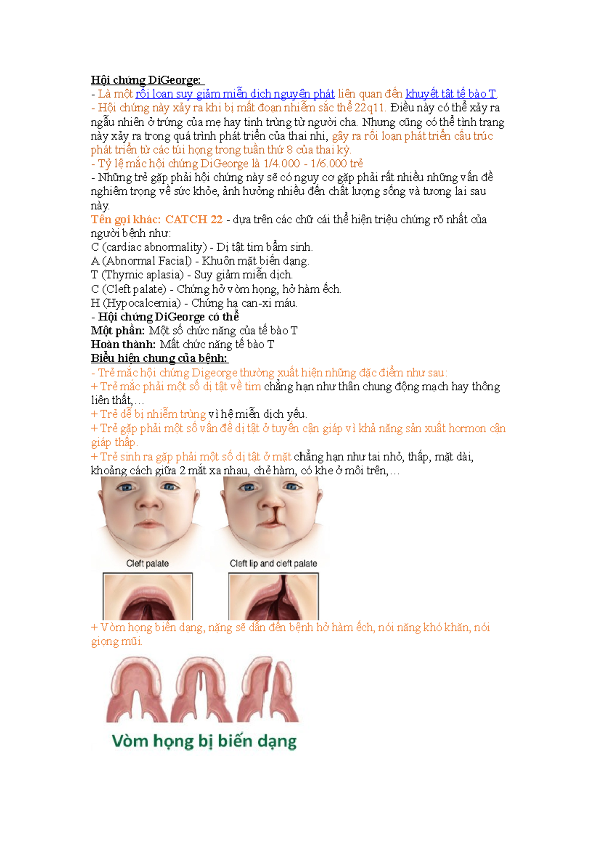 Hội-chứng-Di George - book - Hội chứng DiGeorge: Là một rối loạn suy ...