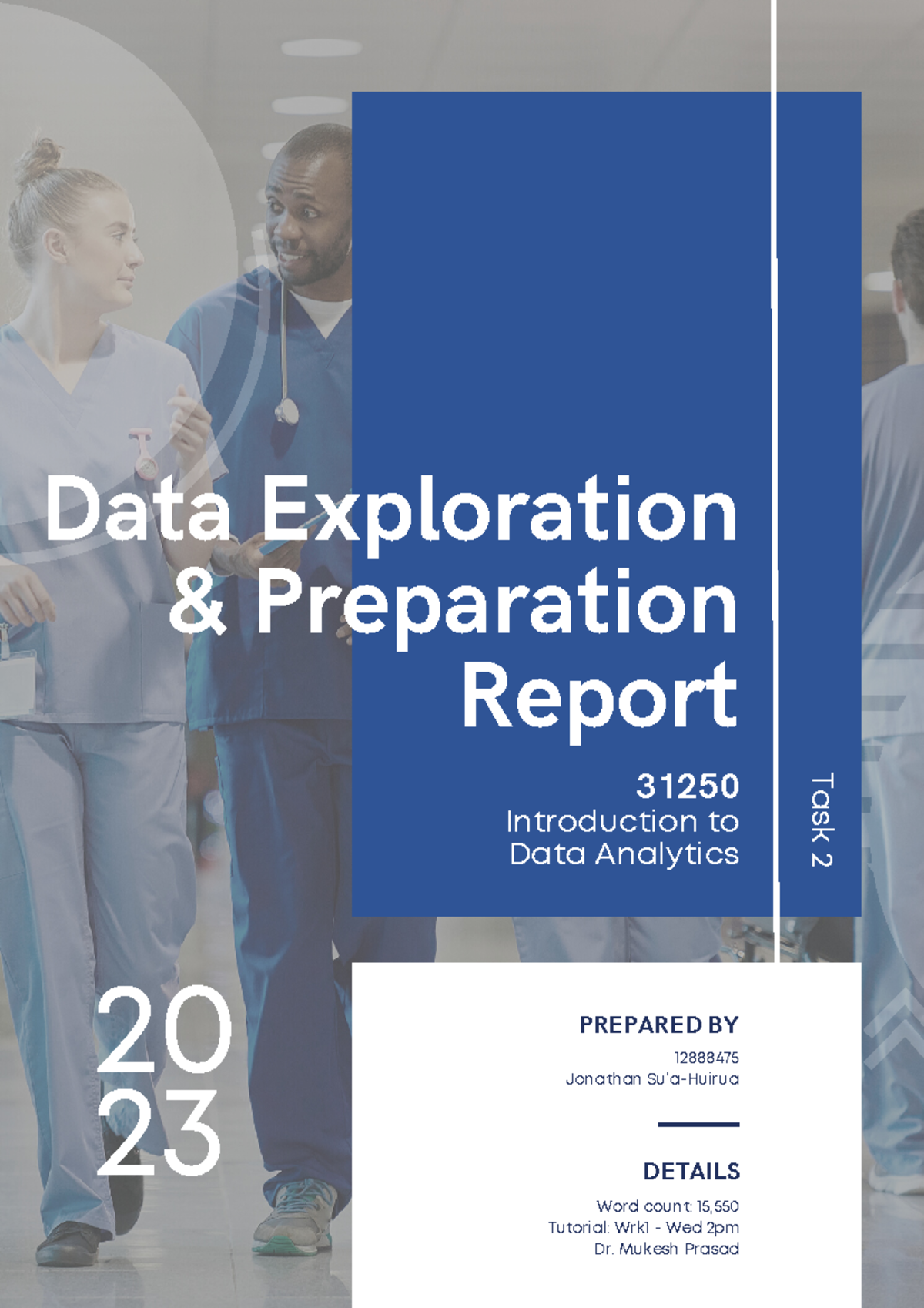 Data Exploration & Preparation Report for DAA Assignment 2 - Studocu