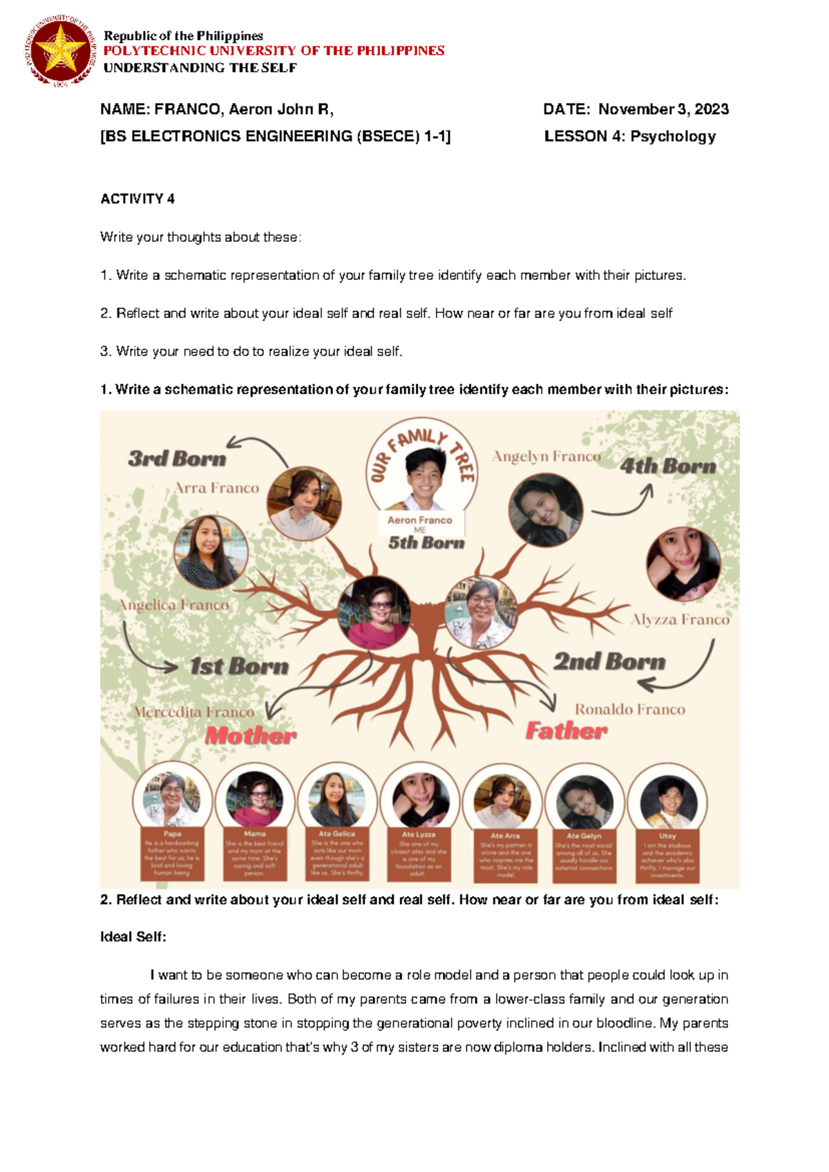 LESSON-4-PSYCHOLOGY - Republic of the Philippines POLYTECHNIC ...