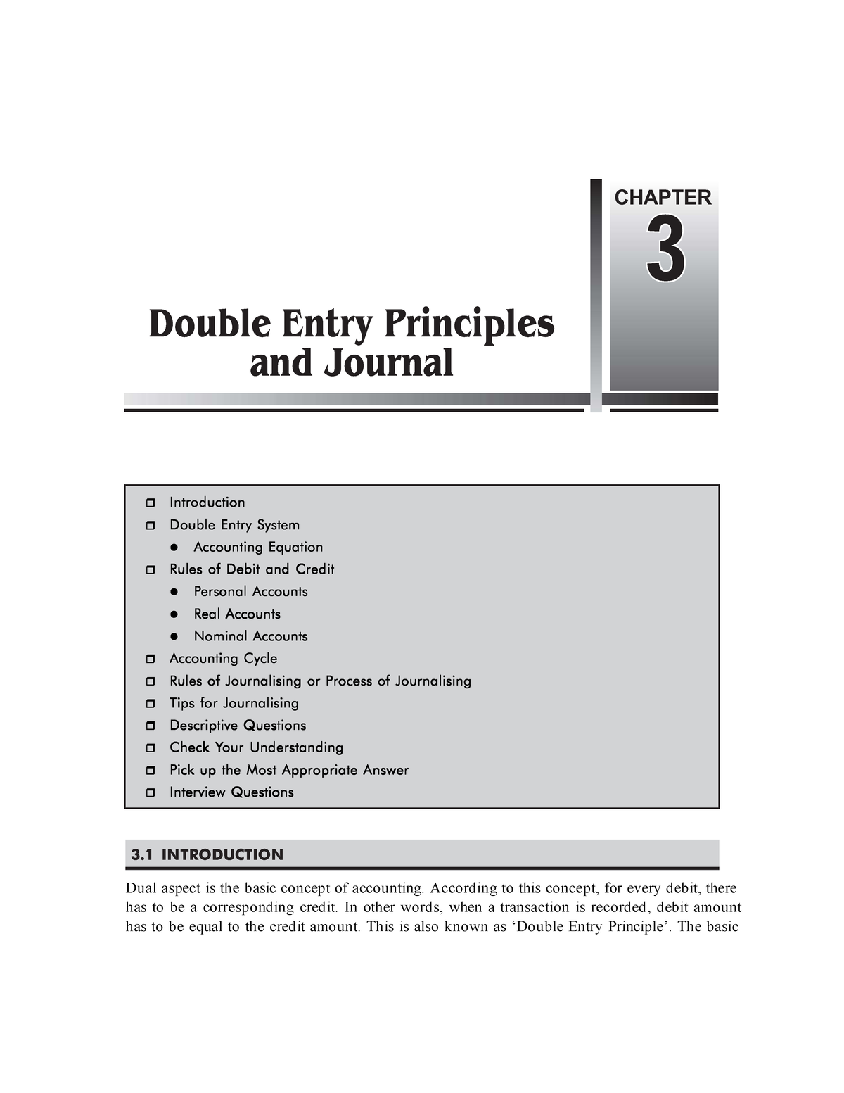 Journal entries and rules - - Studocu