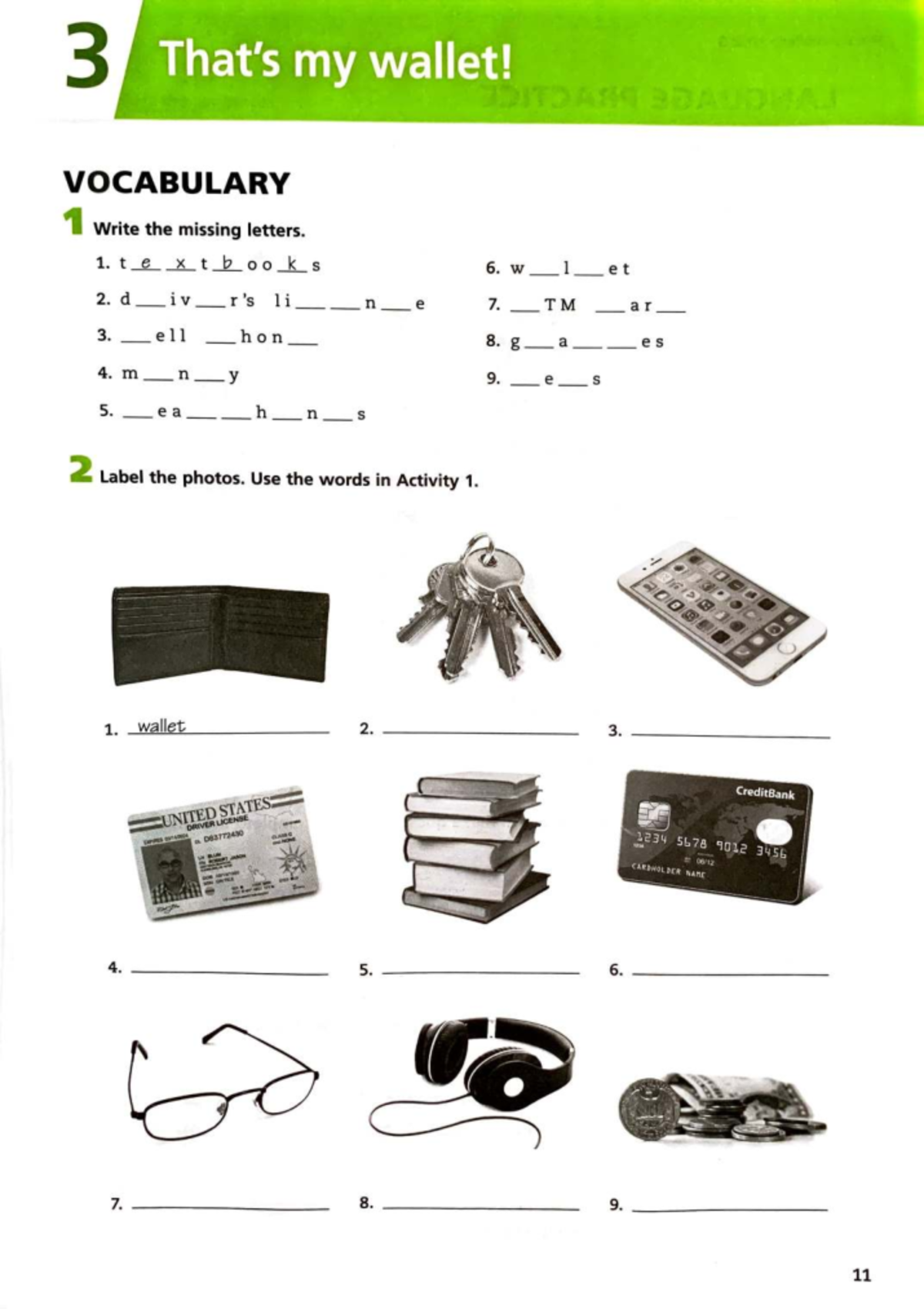 Smart Choice Workbook: Unit 3 Vocabulary & Language Practice - Studocu