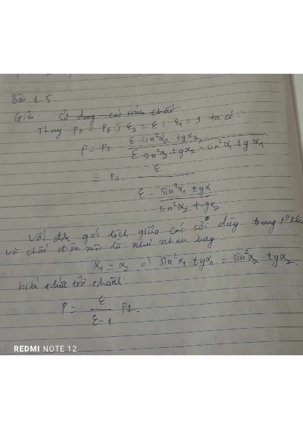 155458 20231591 Midterm Exam Review Notes on Trigonometry Concepts ...