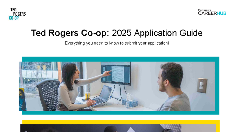 Ted Rogers 2025 Co-op Application Guide: Your Path to Success - Studocu