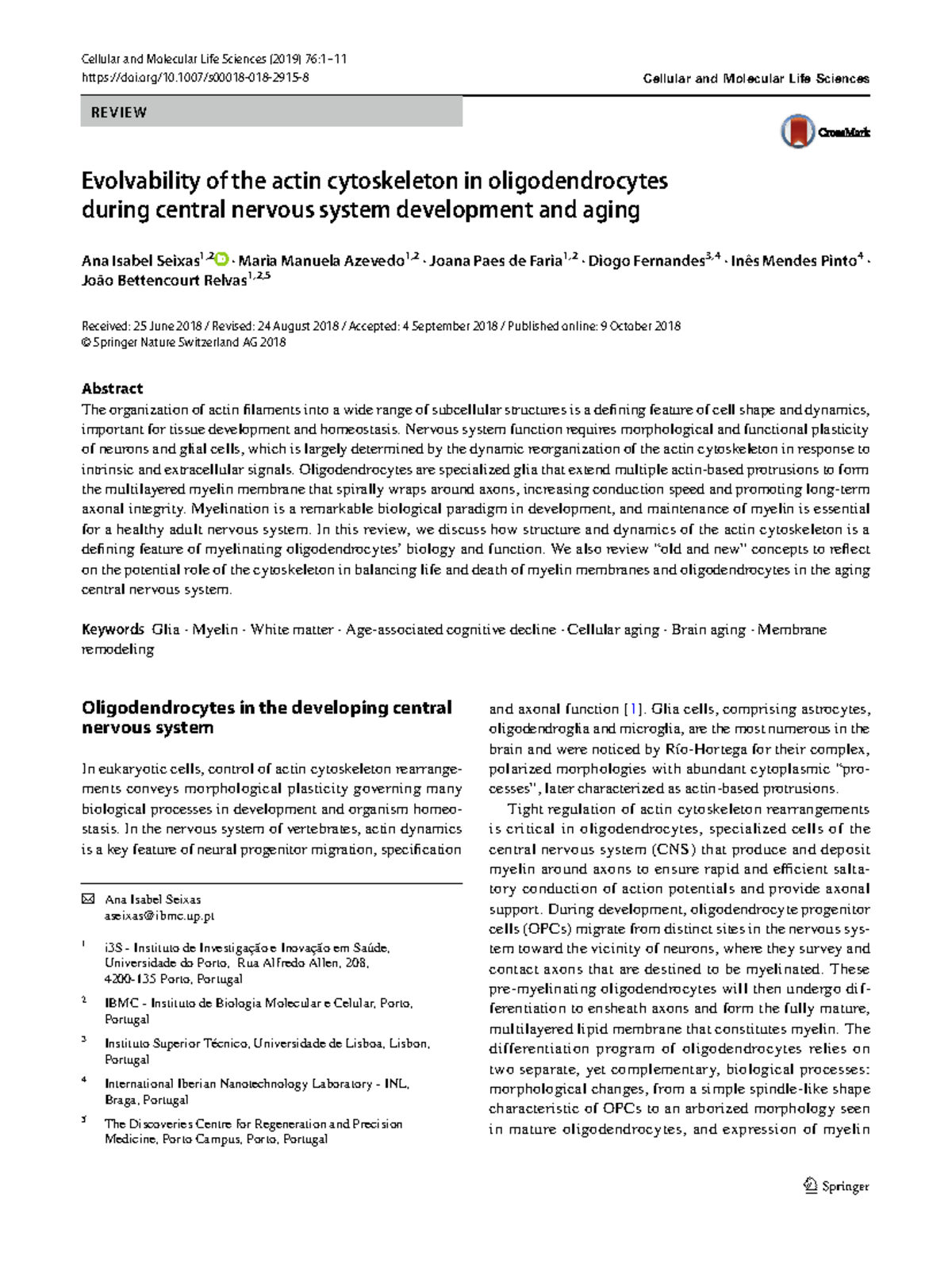 Evolvability - Hub - Vol.:(0123456789)1 3 Cellular and Molecular Life ...