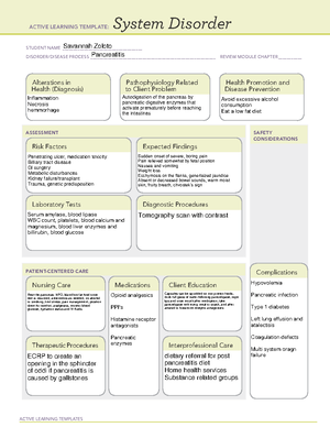 CT Scan - ATI template - ACTIVE LEARNING TEMPLATES THERAPEUTIC ...
