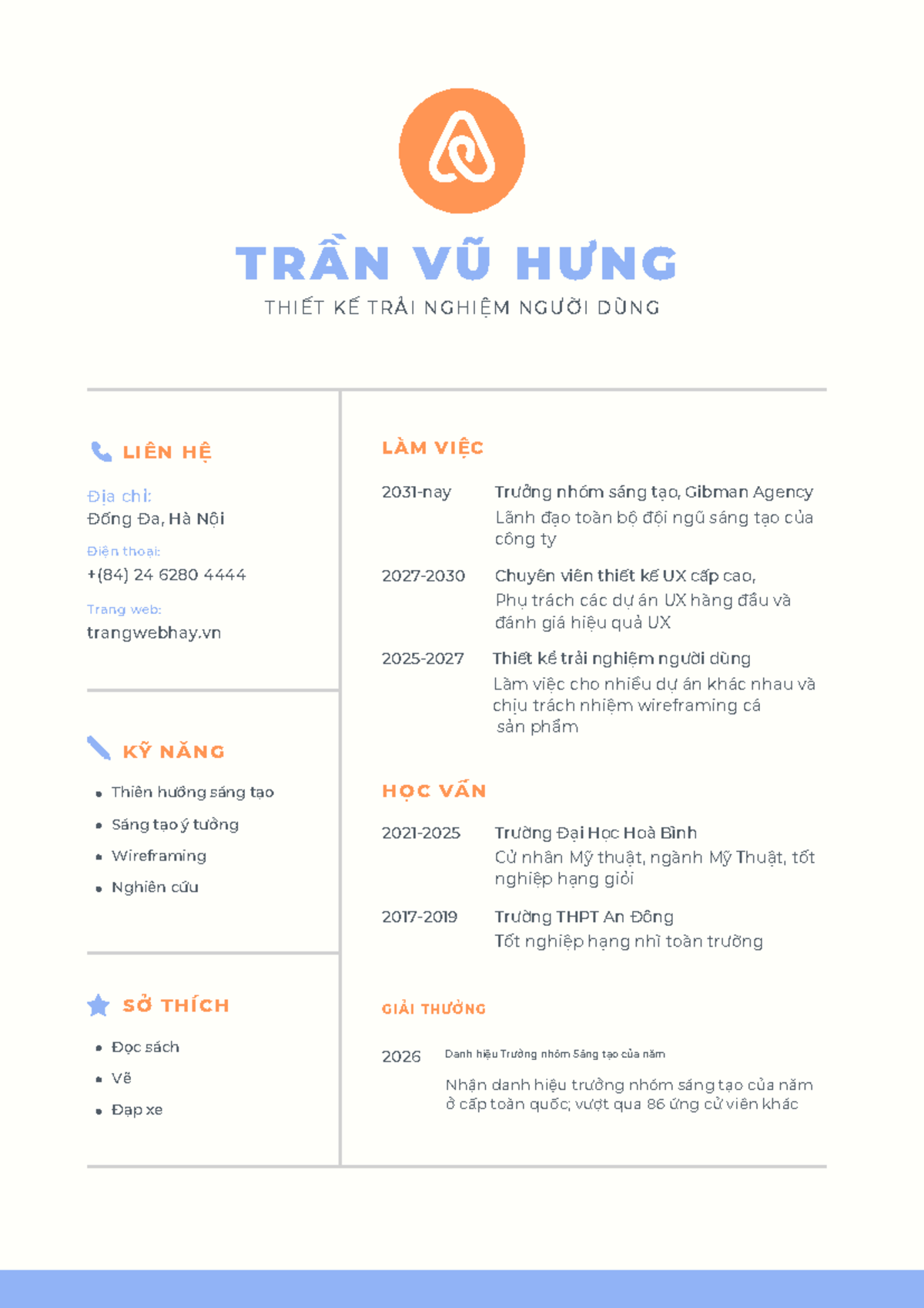 Bài tập - Bxnd bsjsh hạe - LIÊN HỆ LÀM VIỆC KỸ NĂNG SỞ THÍCH HỌC VẤN ...