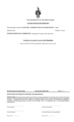 CSEC Maths P2 Jan 2021 with solutions - CSEC MATHEMATICS JANUARY 2021 ...