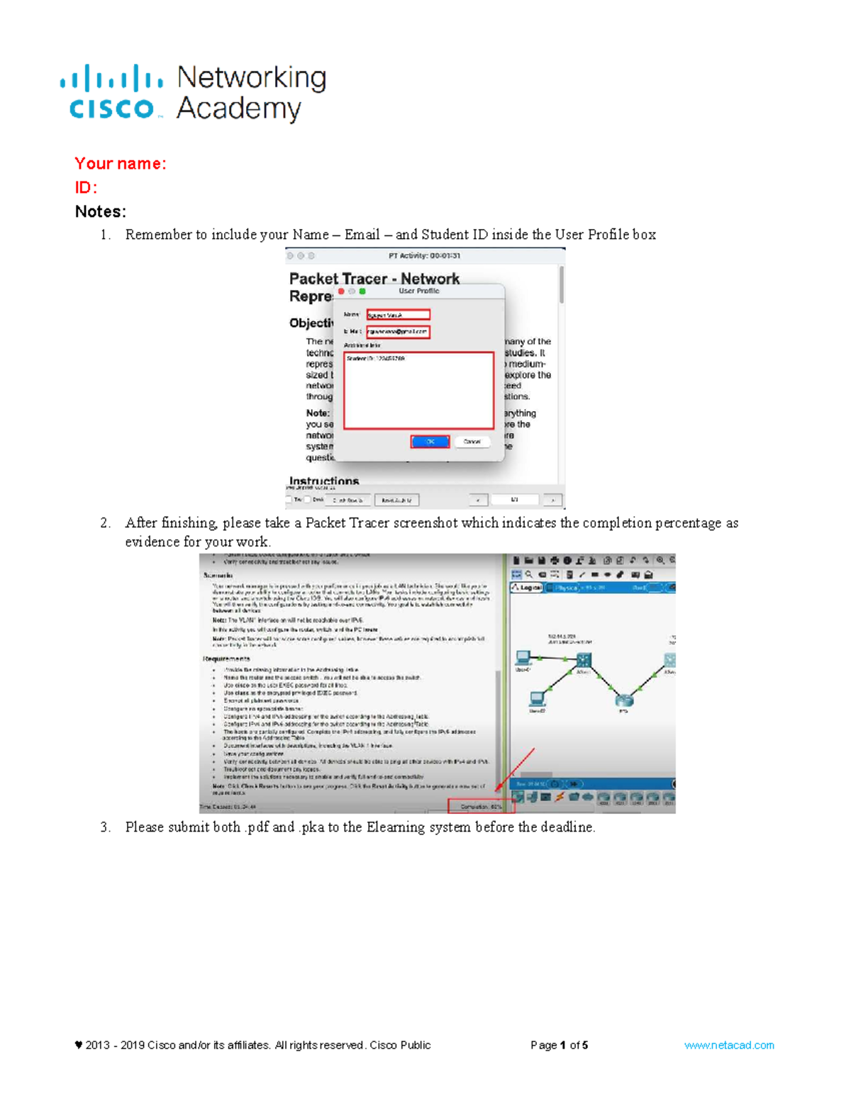 3.5.5 Packet Tracer - Investigating TCP/IP & OSI Models in Action - Studocu