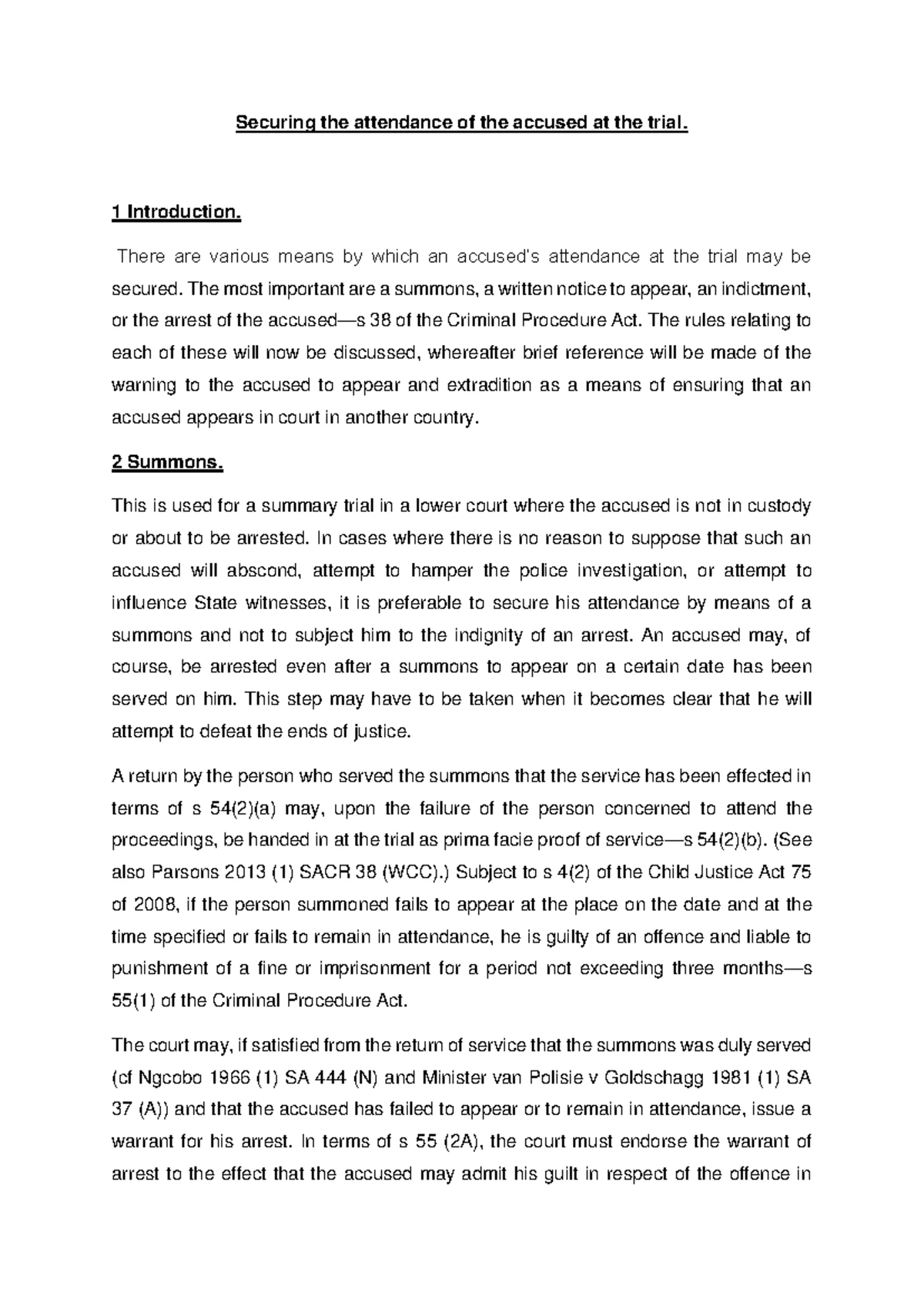 Recusal Application - RECUSAL APPLICATION IN THE ...