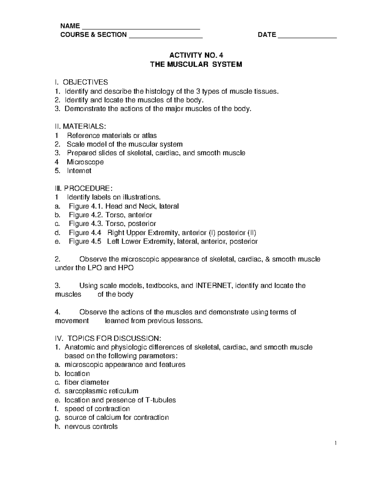 Activity No 4 Muscular System 101 - COURSE & SECTION ...
